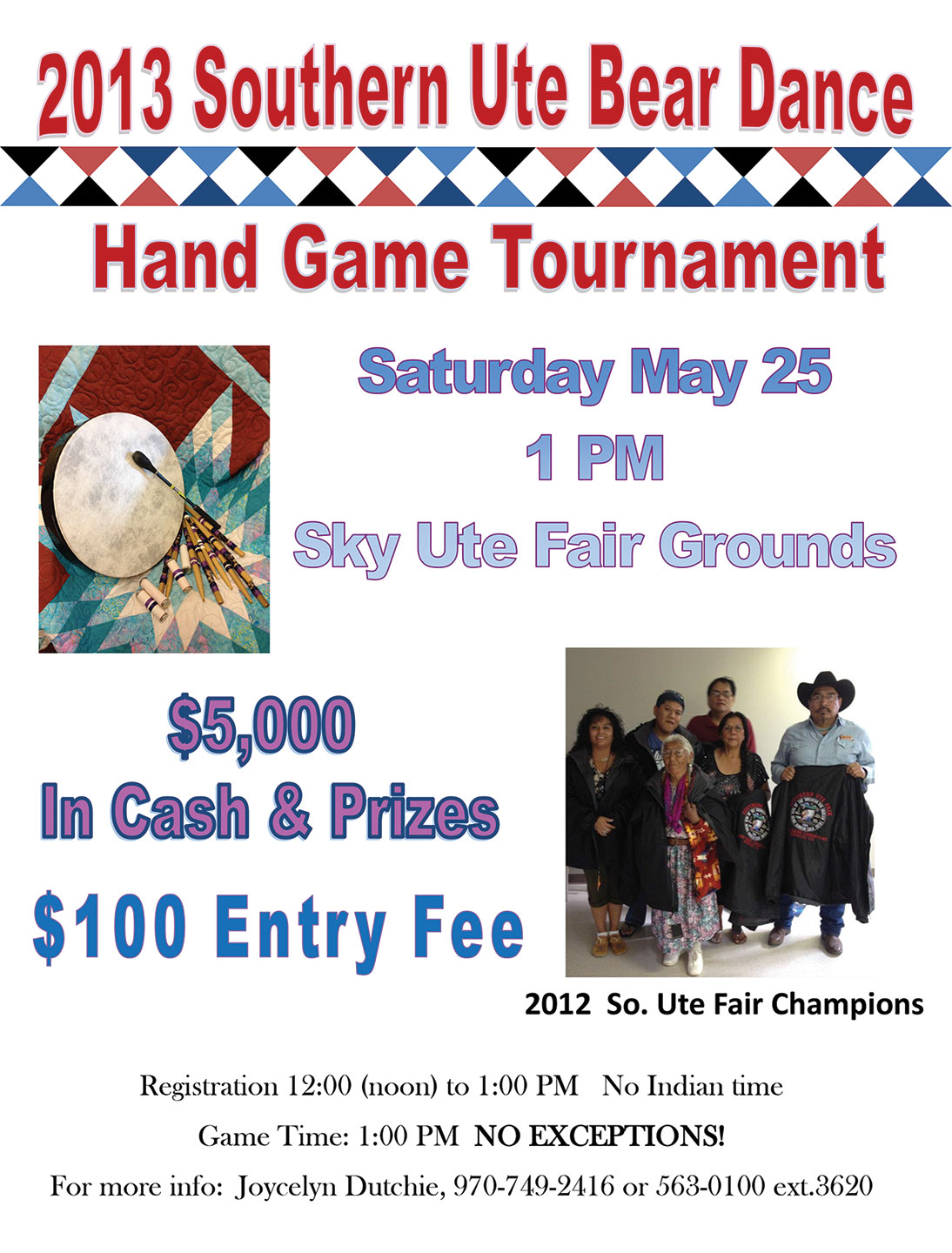 Southern Ute Bear Dance Hand Game Tournament – The Southern Ute Drum