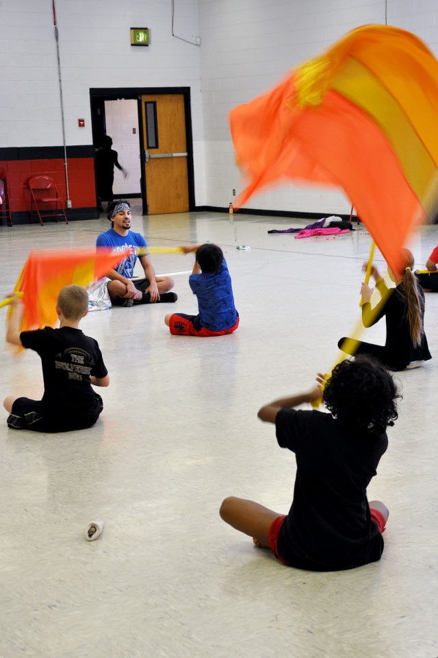 The Southern Ute Drum | WinterGuard practice for Feb. 26 performance