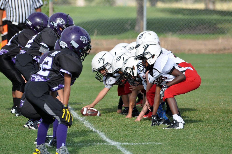 The Southern Ute Drum | Youth football kicks into gear