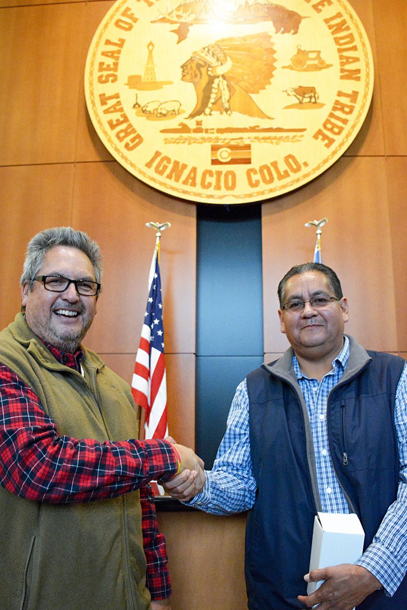 Baker, Olguin bid farewell – The Southern Ute Drum