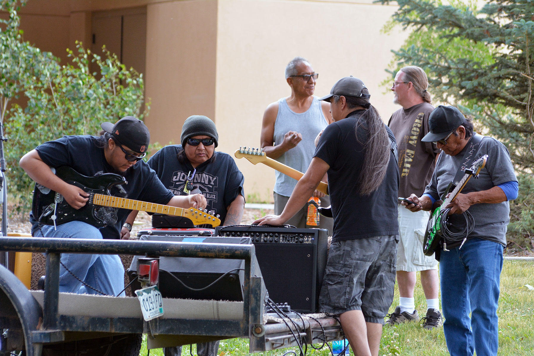 Rez Rocks Guitar Jam rocks Ute Park – The Southern Ute Drum