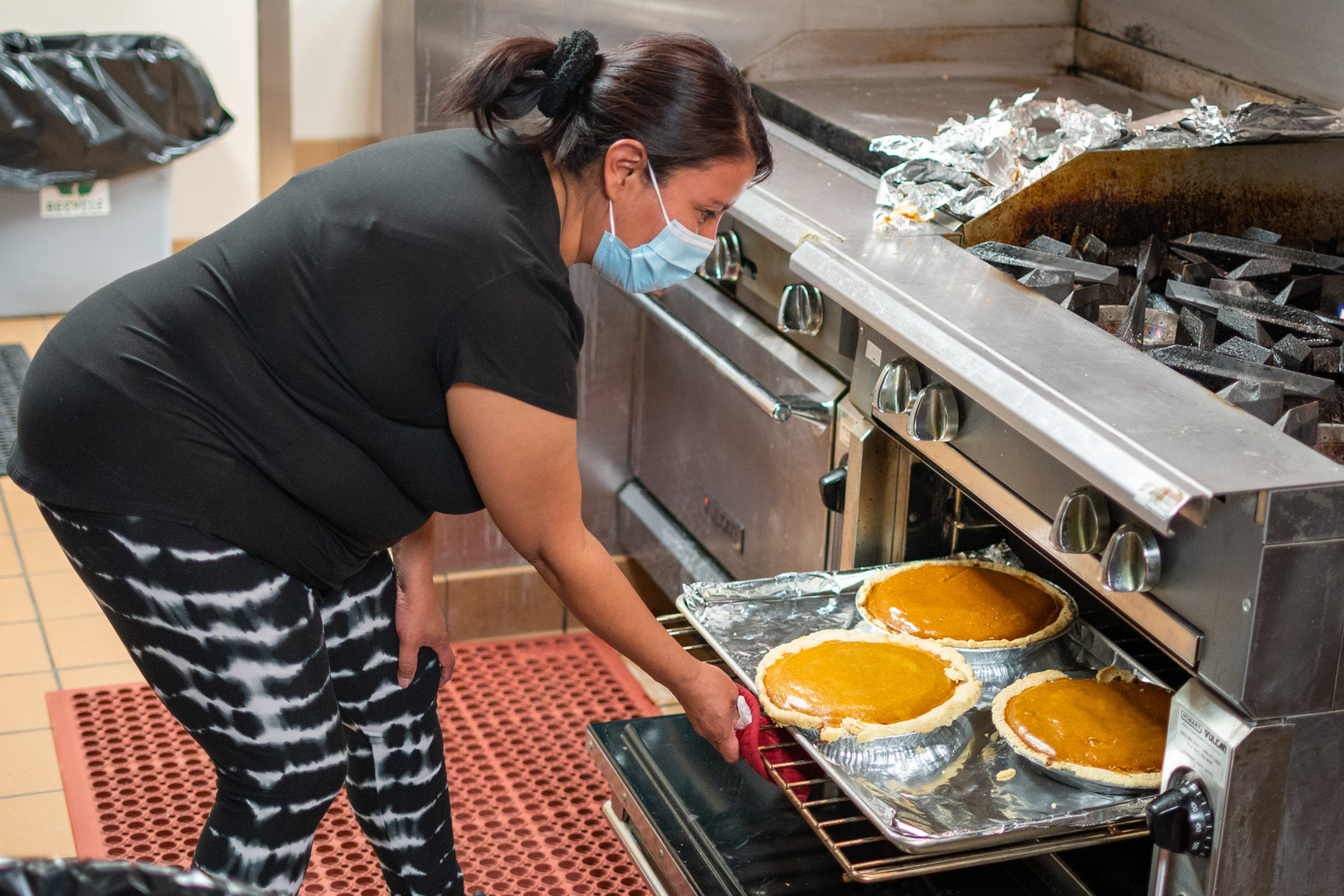 Pie making at MPF – The Southern Ute Drum