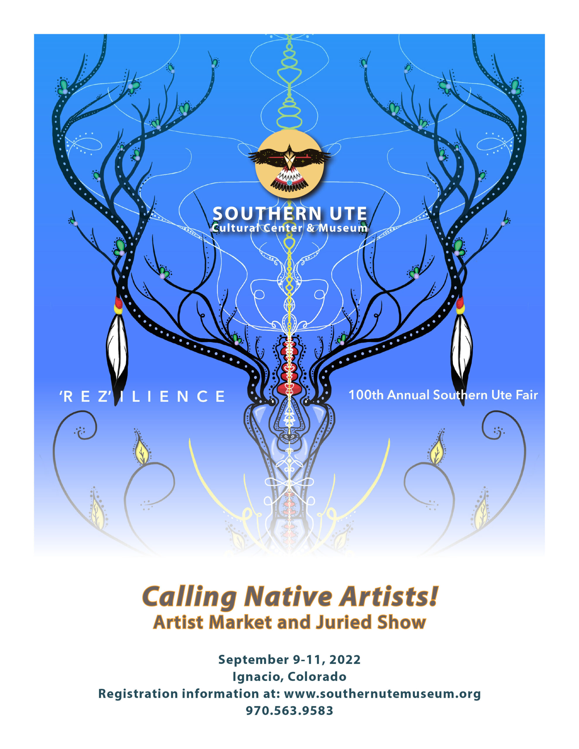First Annual Native Artist Market & Juried Show – The Southern Ute Drum