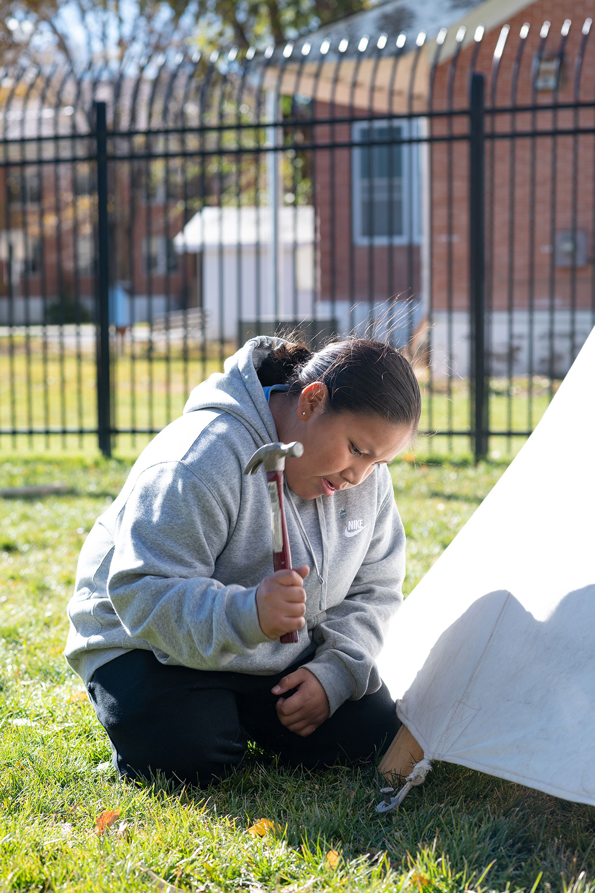 SUIMA Tipi Raising – The Southern Ute Drum
