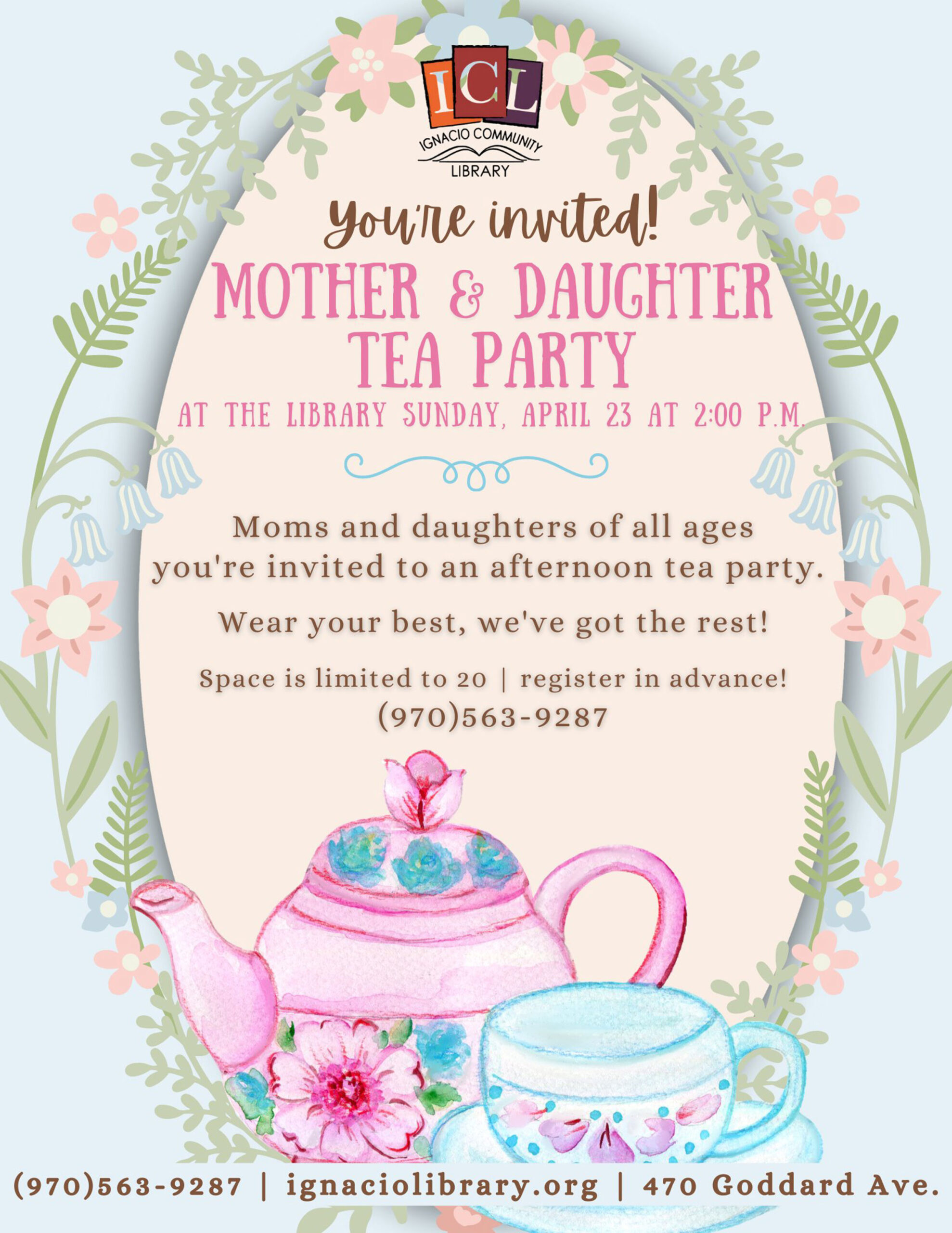 ICL Mother Daughter Tea Party – The Southern Ute Drum