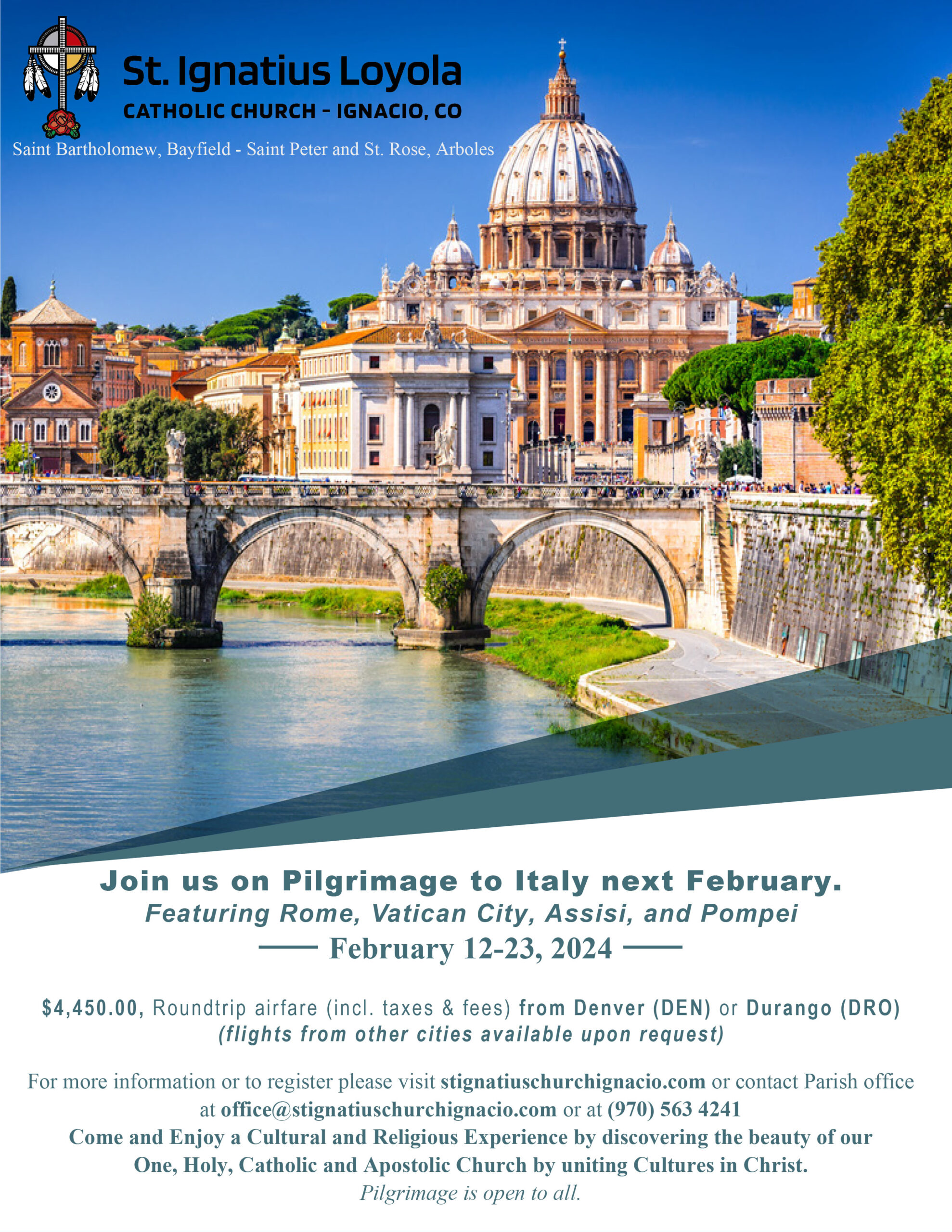 St Ignatius Pilgrimage – The Southern Ute Drum