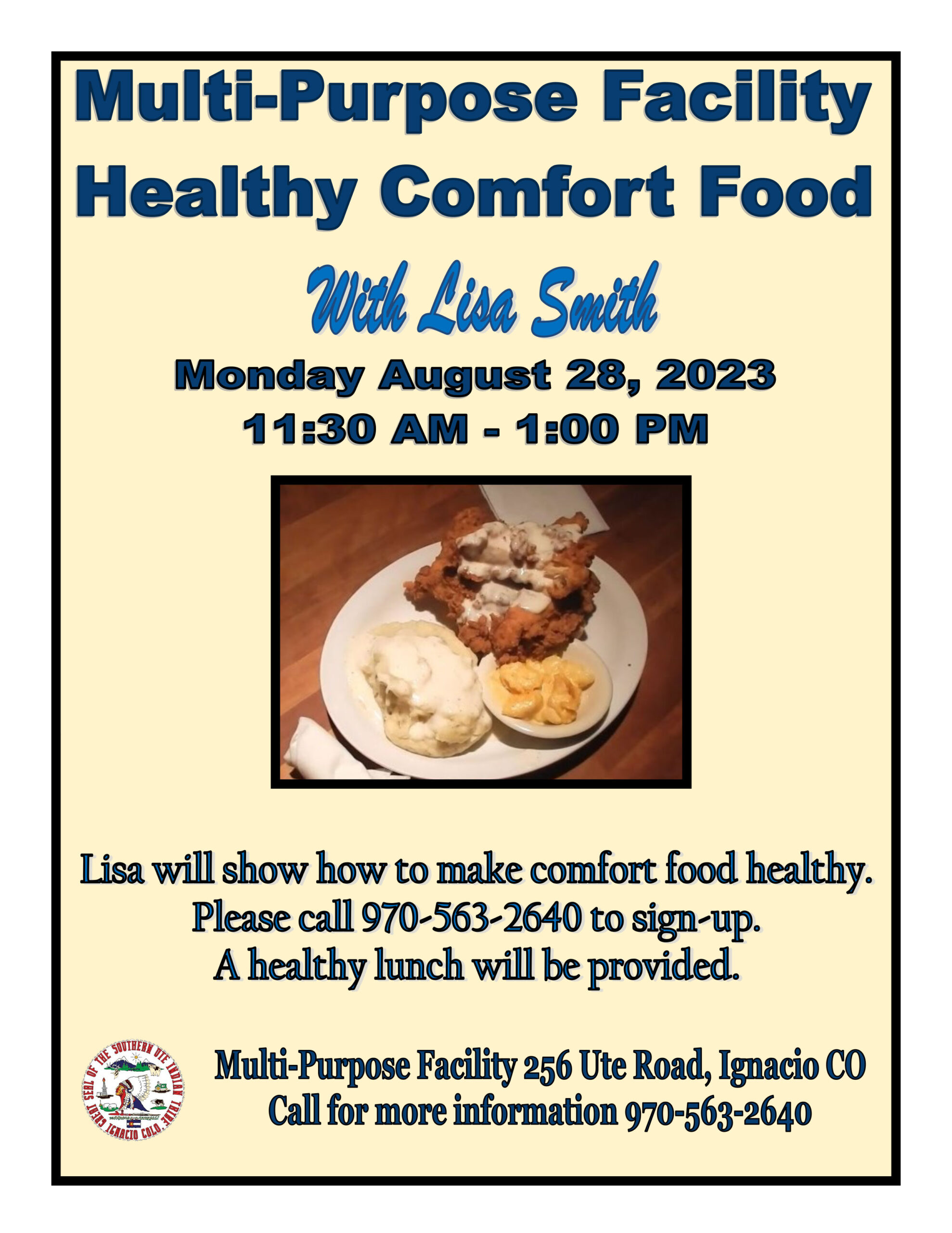 MPF: Healthy Cooking with Lisa Smith – The Southern Ute Drum