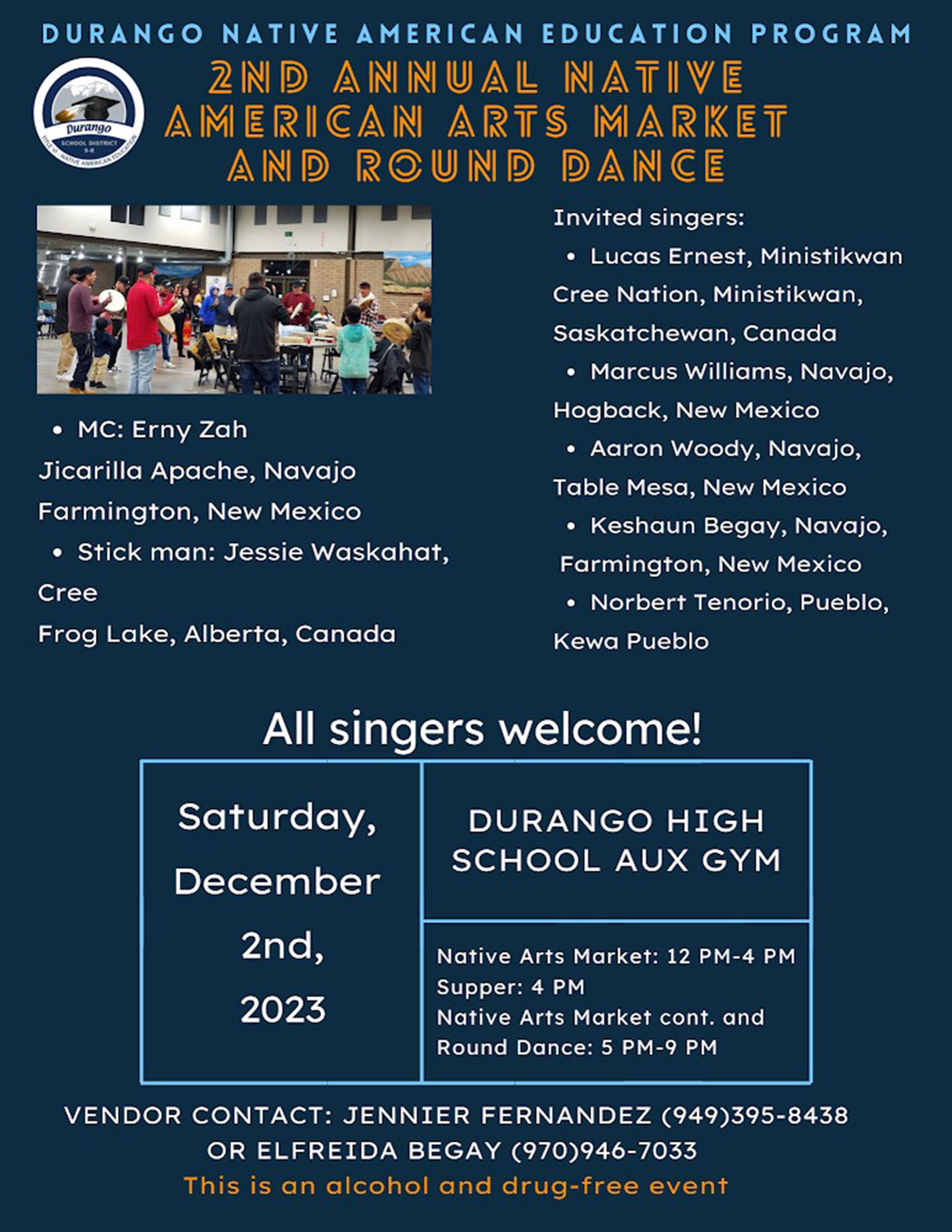 Native American Arts Market and Round Dance – The Southern Ute Drum