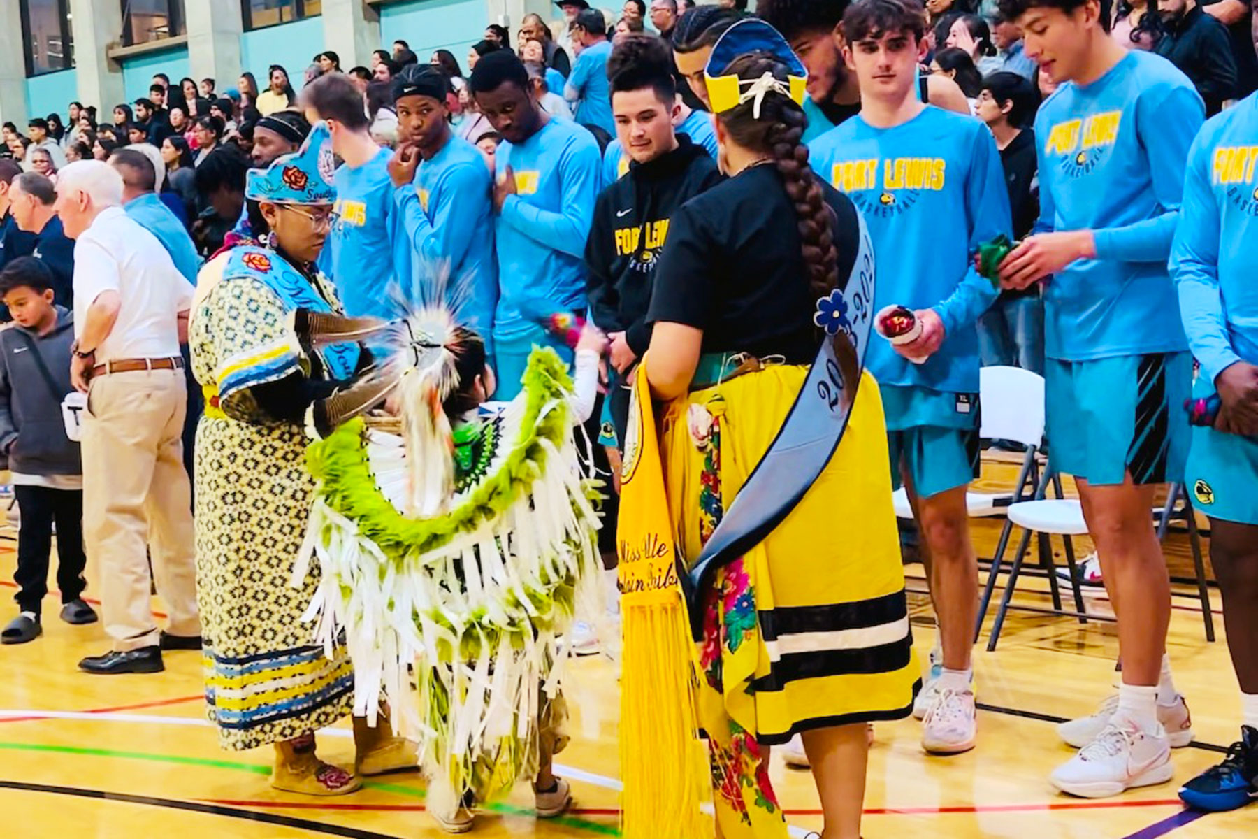 SU Brave Alt. Theoden Greany representing – The Southern Ute Drum