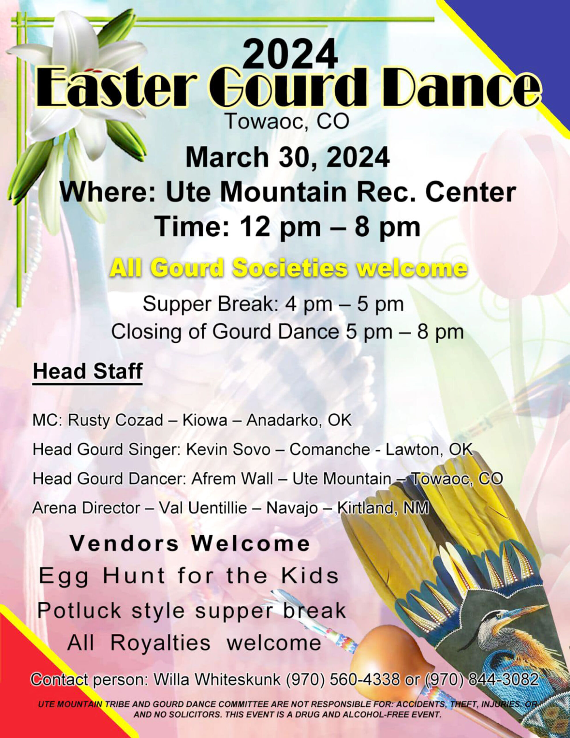 Ute Mountain Ute Easter Gourd Dance – The Southern Ute Drum