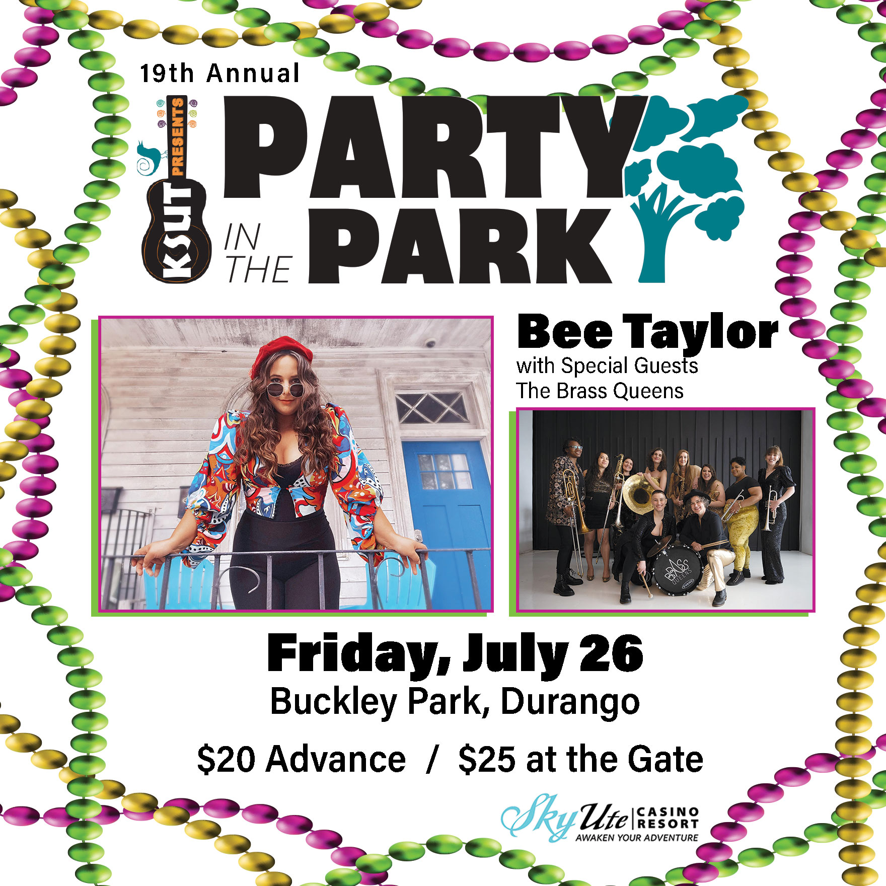Bee Taylor, Brass Queens to play 19th annual Party in the Park – The ...