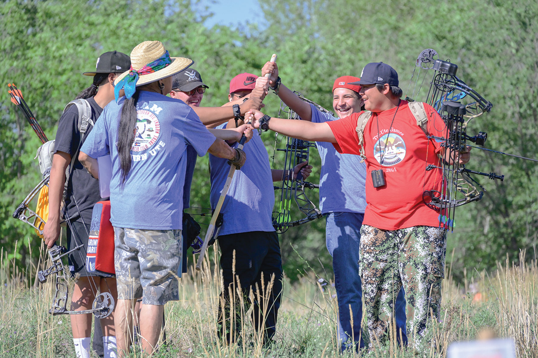 Three sister tribes unite for the Tri-Ute Games, an annual youth ...