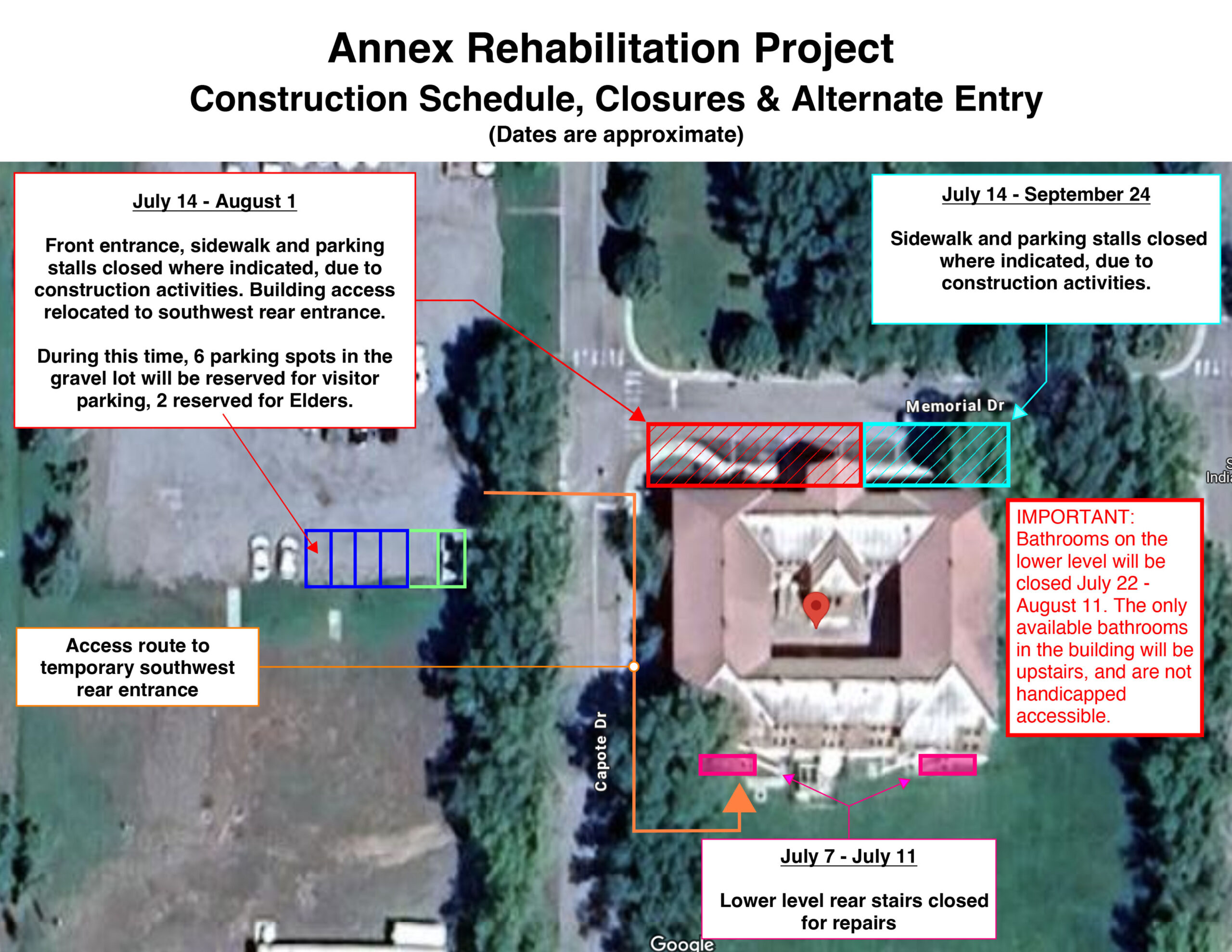 Tribal Annex Rehabilitation Project general logistics plan – The ...