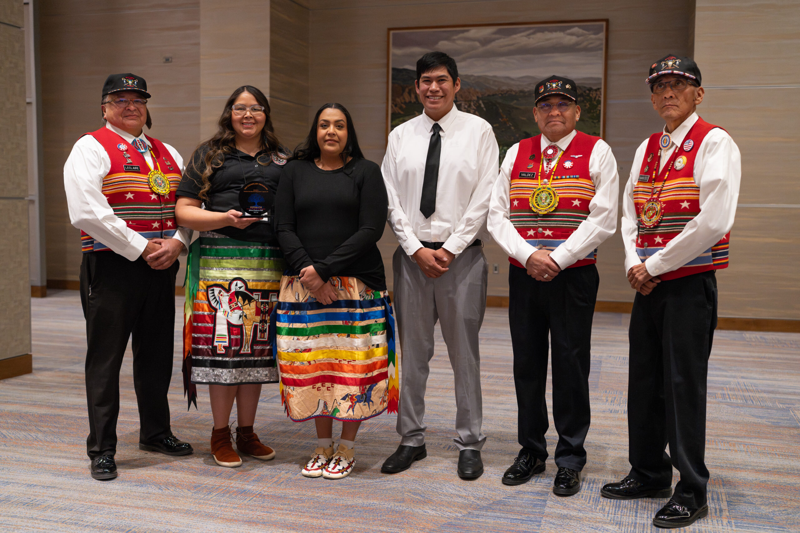 Southern Ute Education awarded at NJOMA conference – The Southern Ute Drum